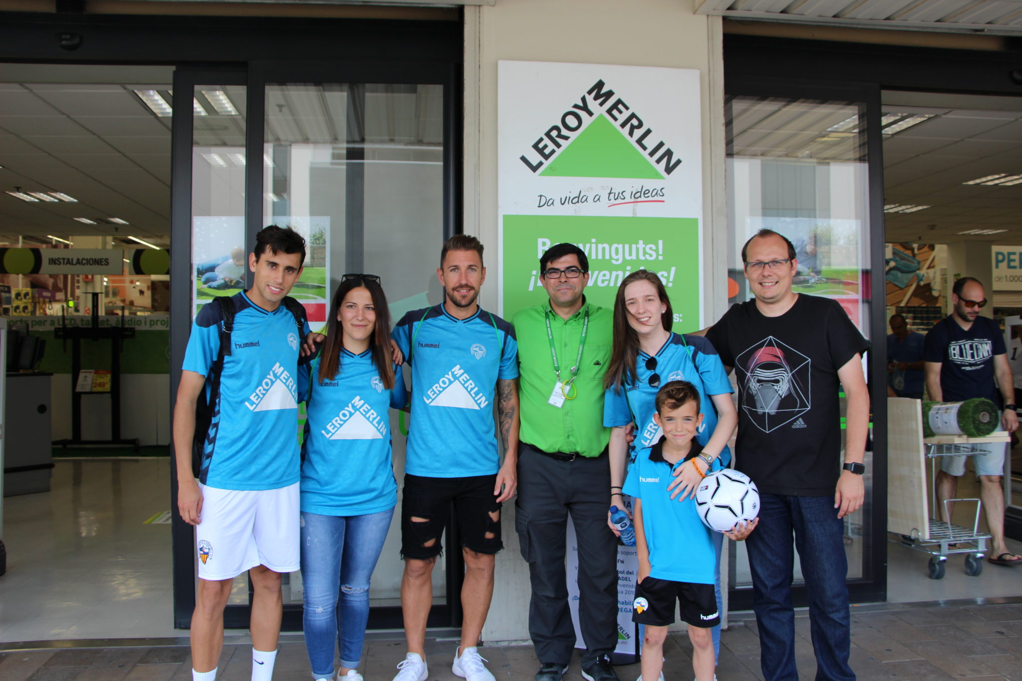 El CE Sabadell, presente en la fiesta de verano de Leroy Merlin - Web ...