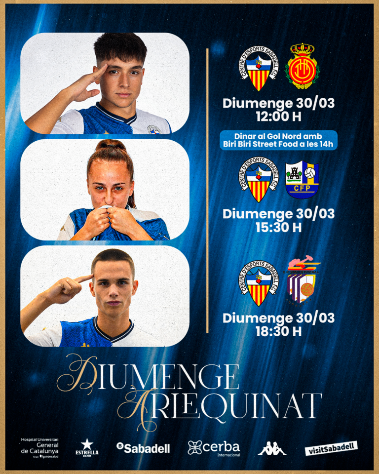 Actualidad - Web Oficial CE Sabadell FC